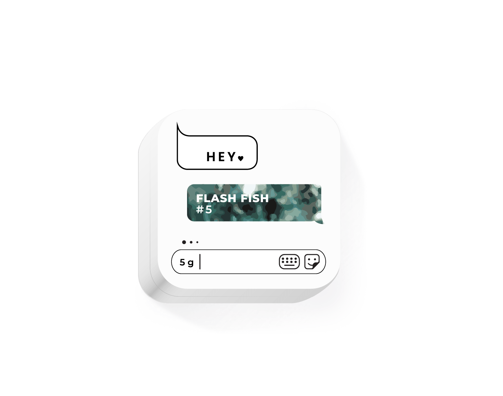 HEY LOVE Flash Fish V 5 g | Bellu.eu